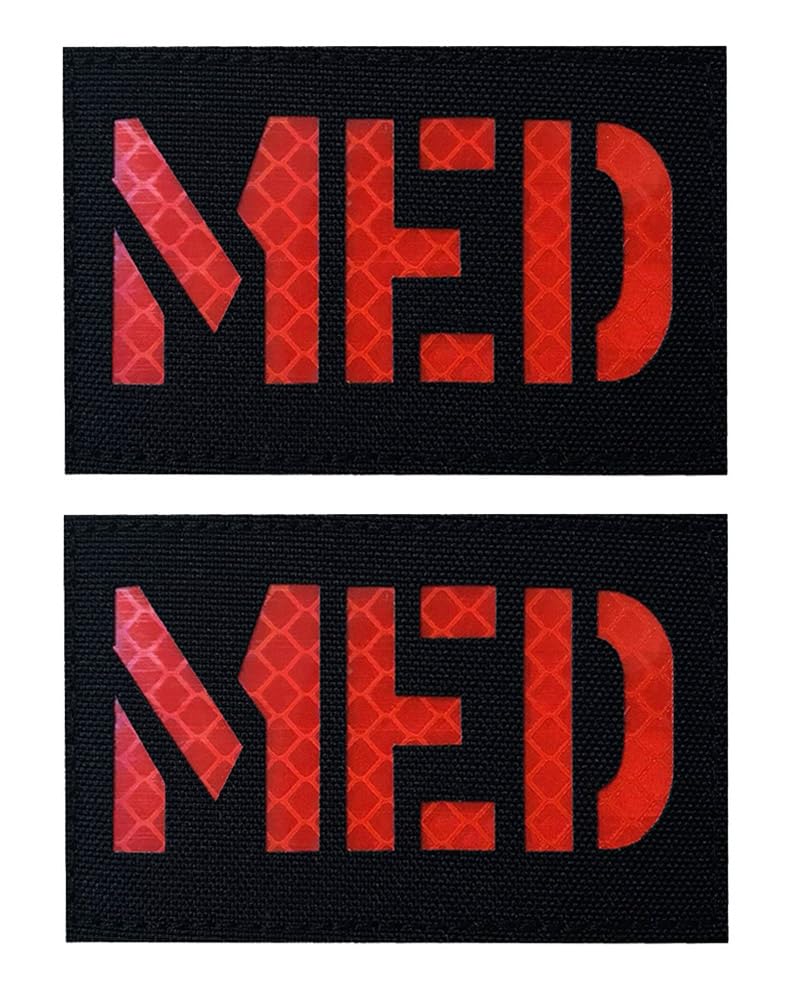 Amazon.com: Antrix 2 PCS MED IR Infrared Reflective Medic Patch ...