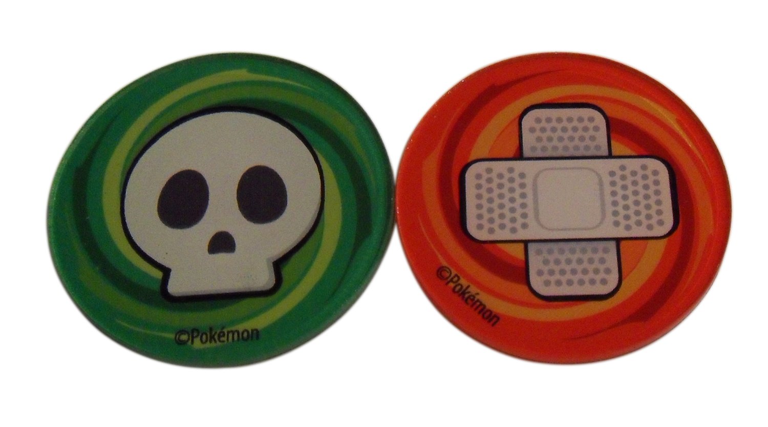 Amazon.com: Acrylic Pokemon Burn and Poison Markers (Sealed Set of 2 ...