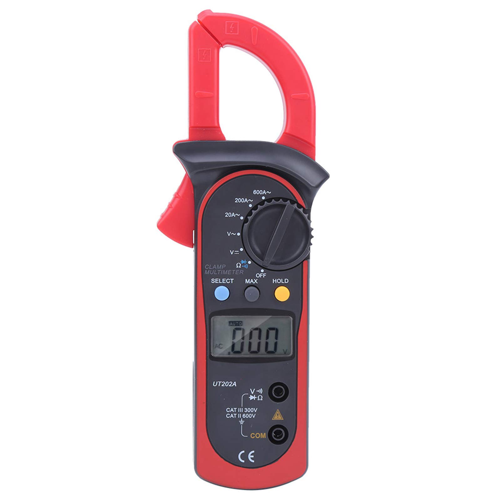 Buy Clamp Ammeter Meters Non-contact Multimeter Automatic range Voltage ...