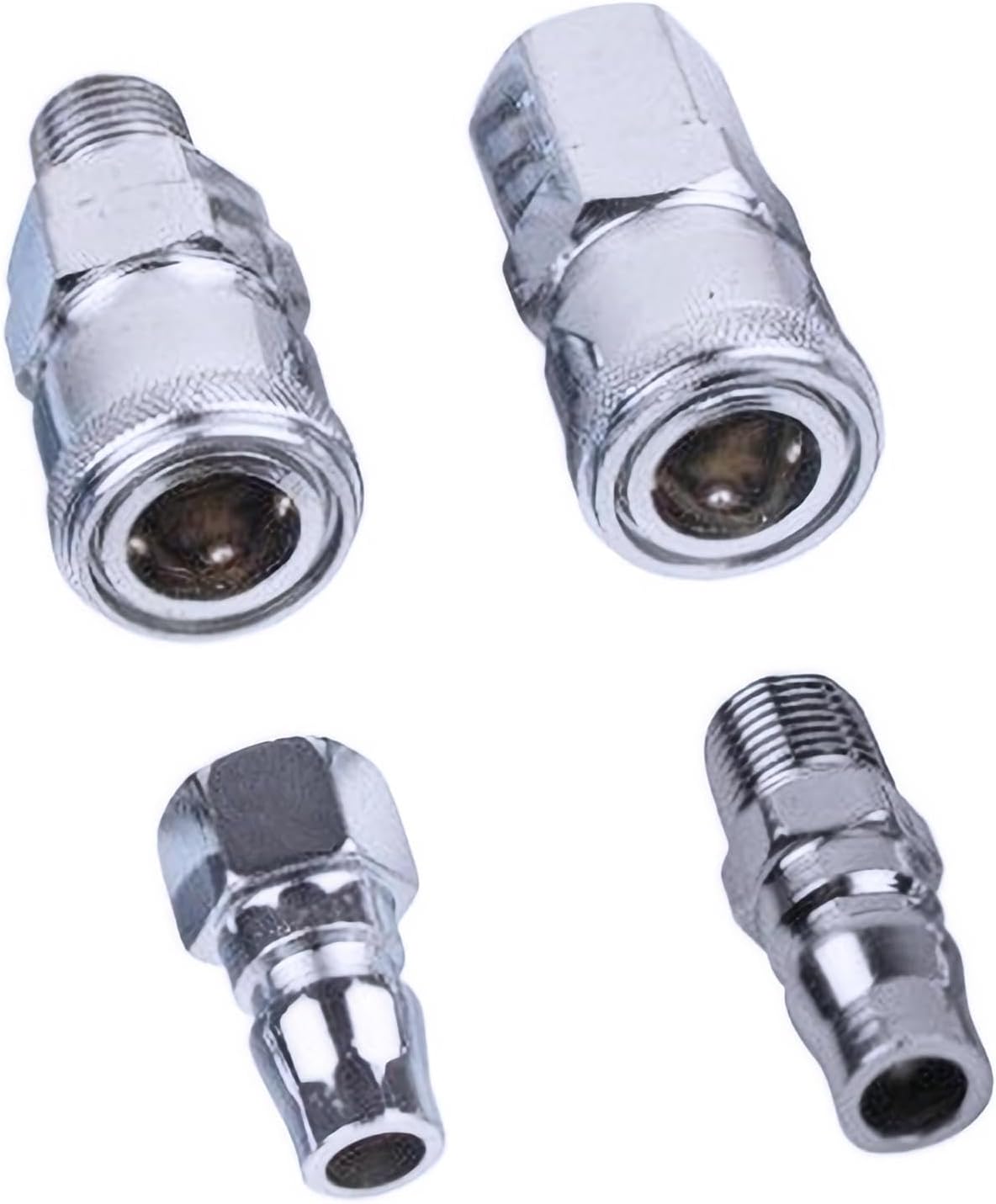 Amazon.com: BSP-NPT Adapter 1/4" Male BSPT To 1/4" Female NPT Brass ...