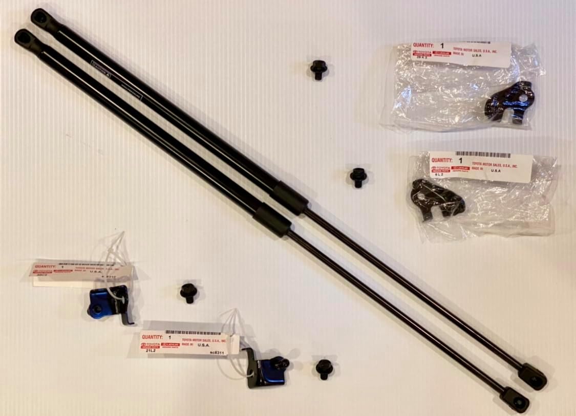 Amazon.com: Complete hood strut lift kit compatible with Camry 2018 ...