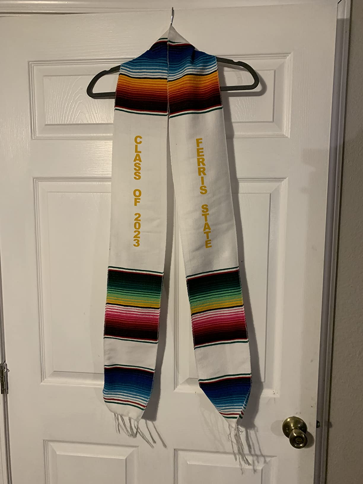 Amazon.com: Sarape Liso Graduation Stoles, Graduation Sash, Mexican ...