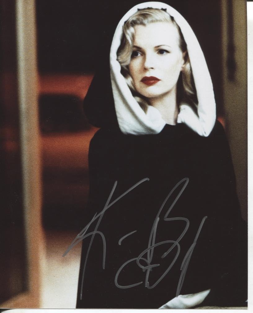 * KIM BASINGER * gorgeous silver signed 8x10 photo / UACC Registered ...