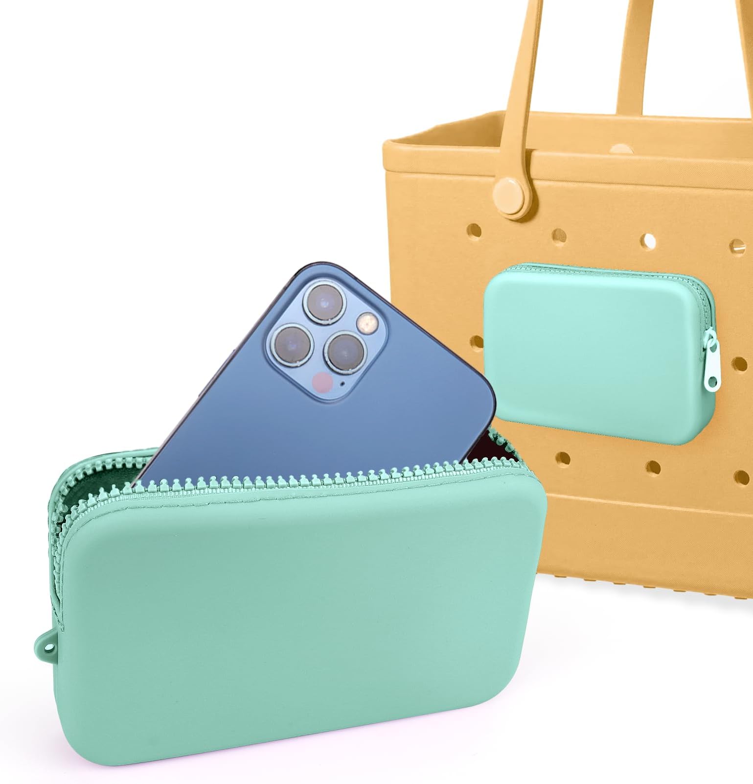 Amazon.com: Doormoon Cell Phone Holder Compatible for Bogg Bag, Rubber ...