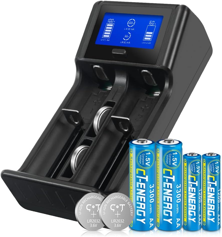 Amazon.com: Universal Battery Charger Smart Charging All Types of ...