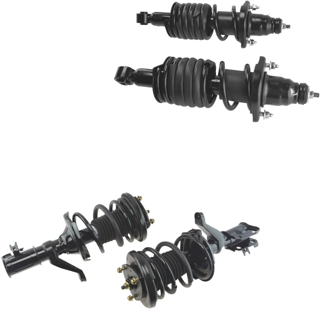 Amazon.com: Front Rear Strut & Spring Assembly 1.5" Drop Lowering Kit ...