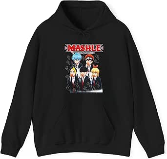 Amazon.com: Anime Mashle Hoodie Magic Meets Muscler Fans of Action ...