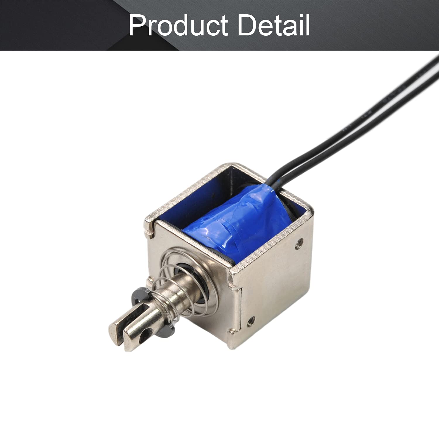 Snapklik.com : Fielect DC 12V 20N Push Pull Type Solenoid Electromagnet