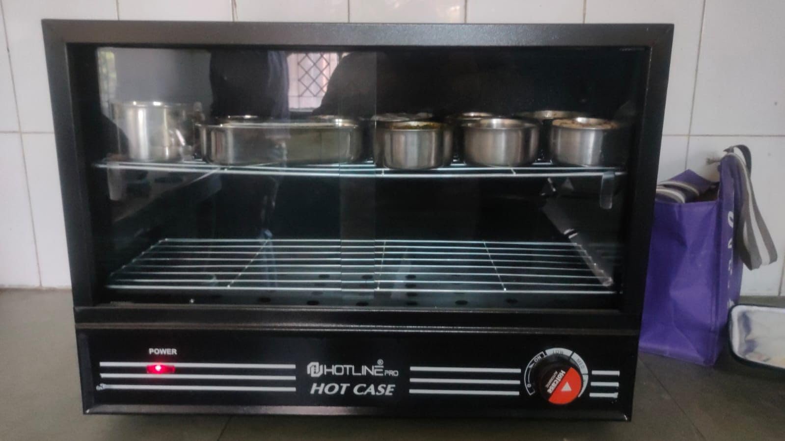 KRISP Electric Patties Hot Case with Sliding Door | Commercial Food ...