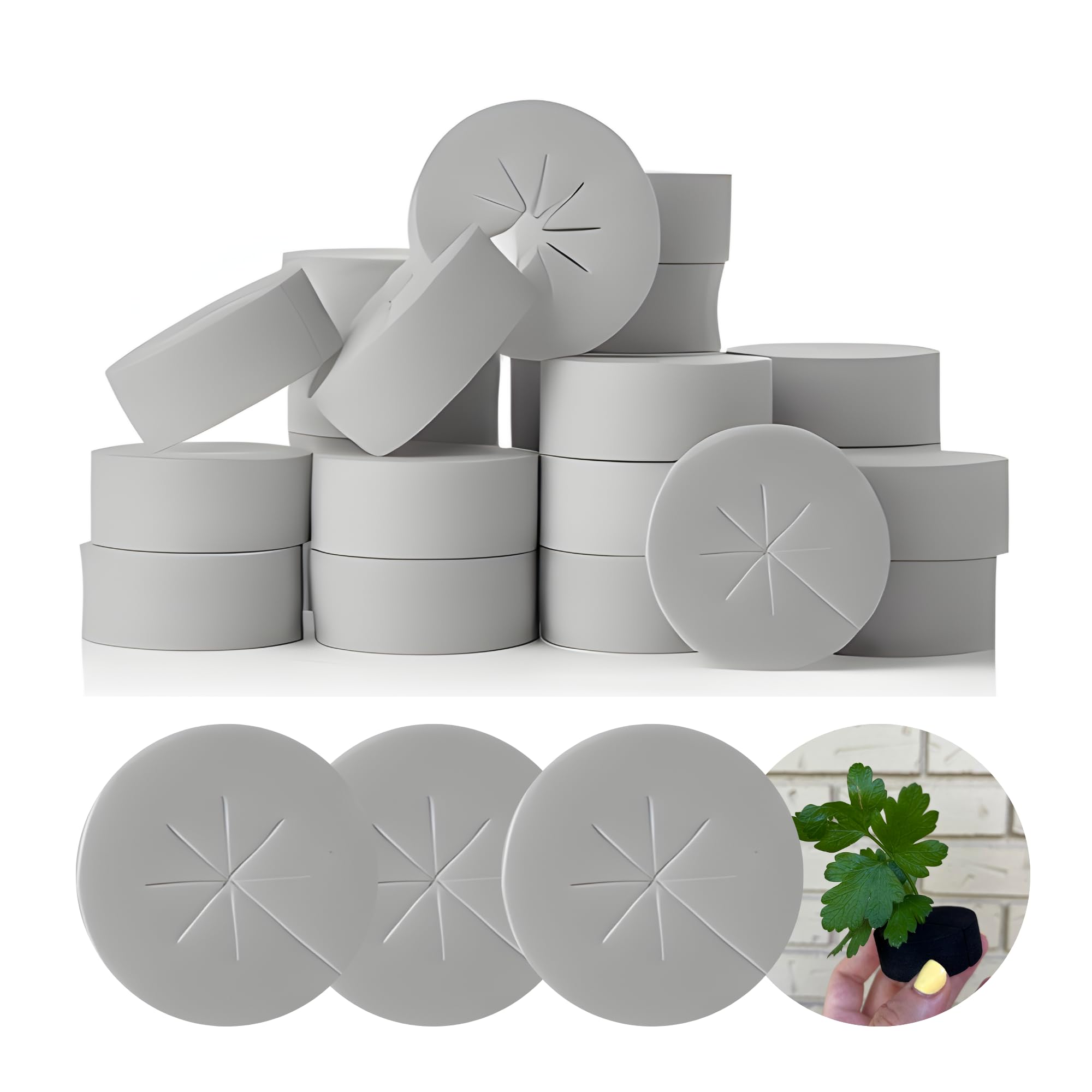 Snapklik.com : XCEL 200 Pack Cloning Collars Inserts 2" Premium Rubber ...