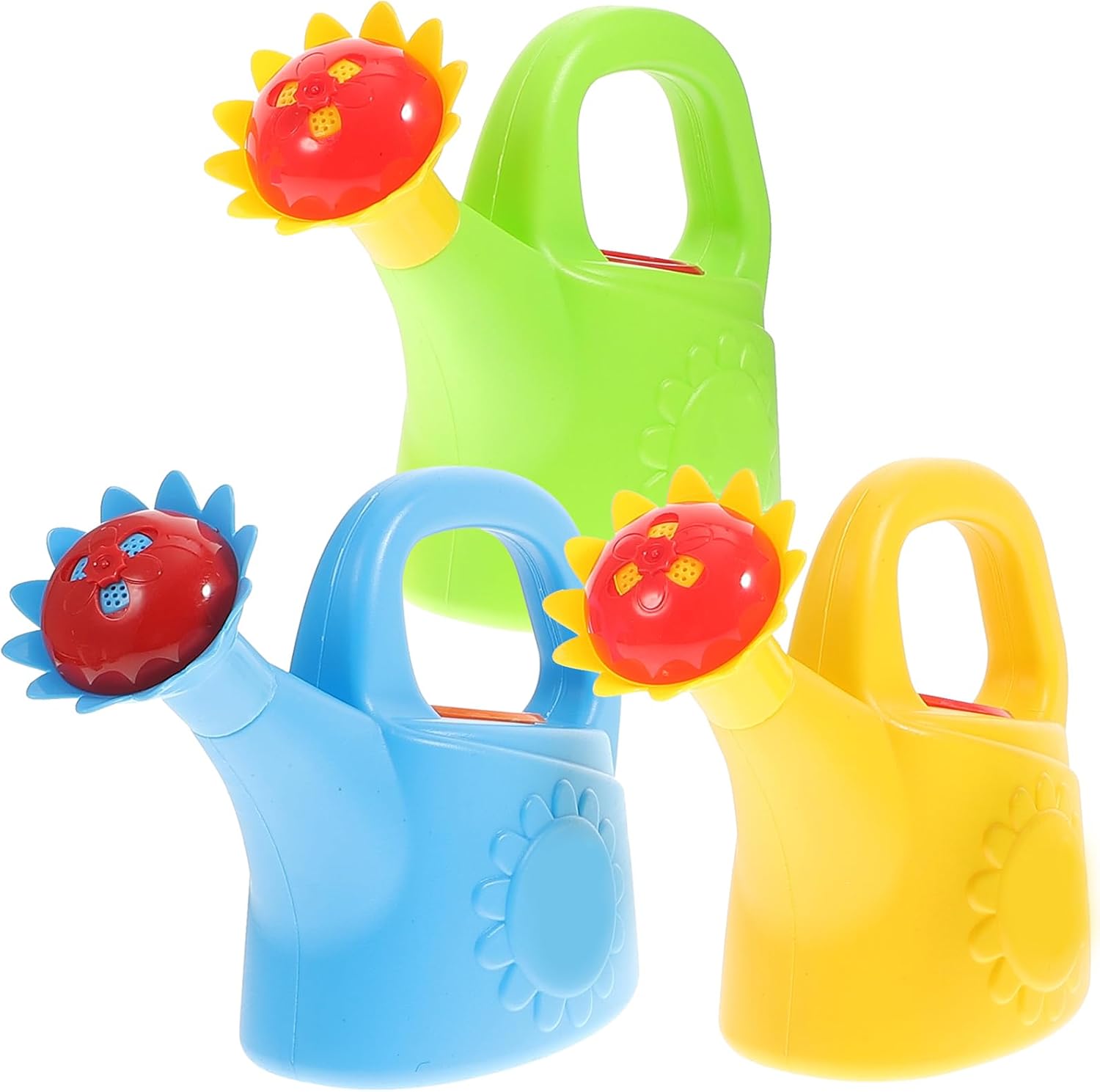 Amazon.com: STOBOK Watering Can, 3pcs Watering Can Toy Plastic Watering ...