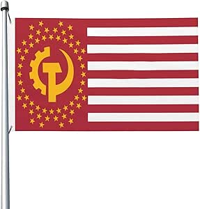 Amazon.com : Flag Of The Communist States Of America Flag 3x5 Ft Double ...