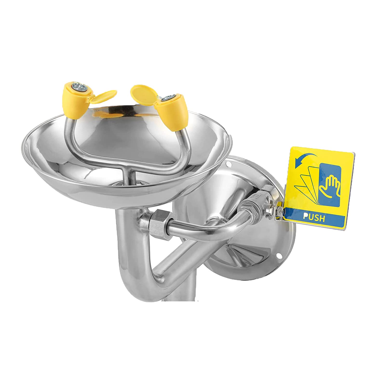 Buy XJZHANG Emergency Eyewash Station, Stainless Steel Wall ed Eye Wash ...