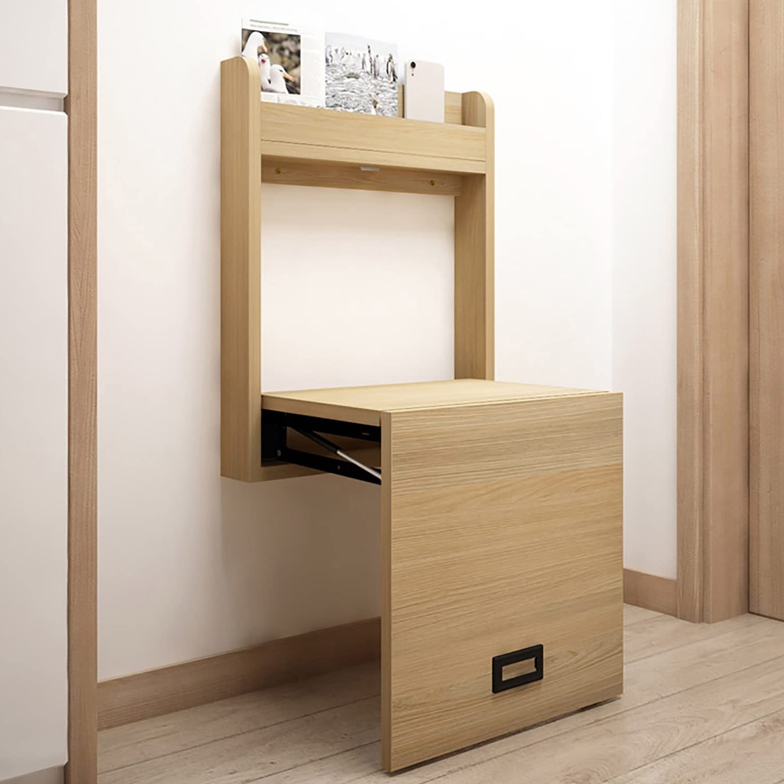 Wall Mounted Stool Kate And Laurel Kaya Modern Wall Mounted Folding