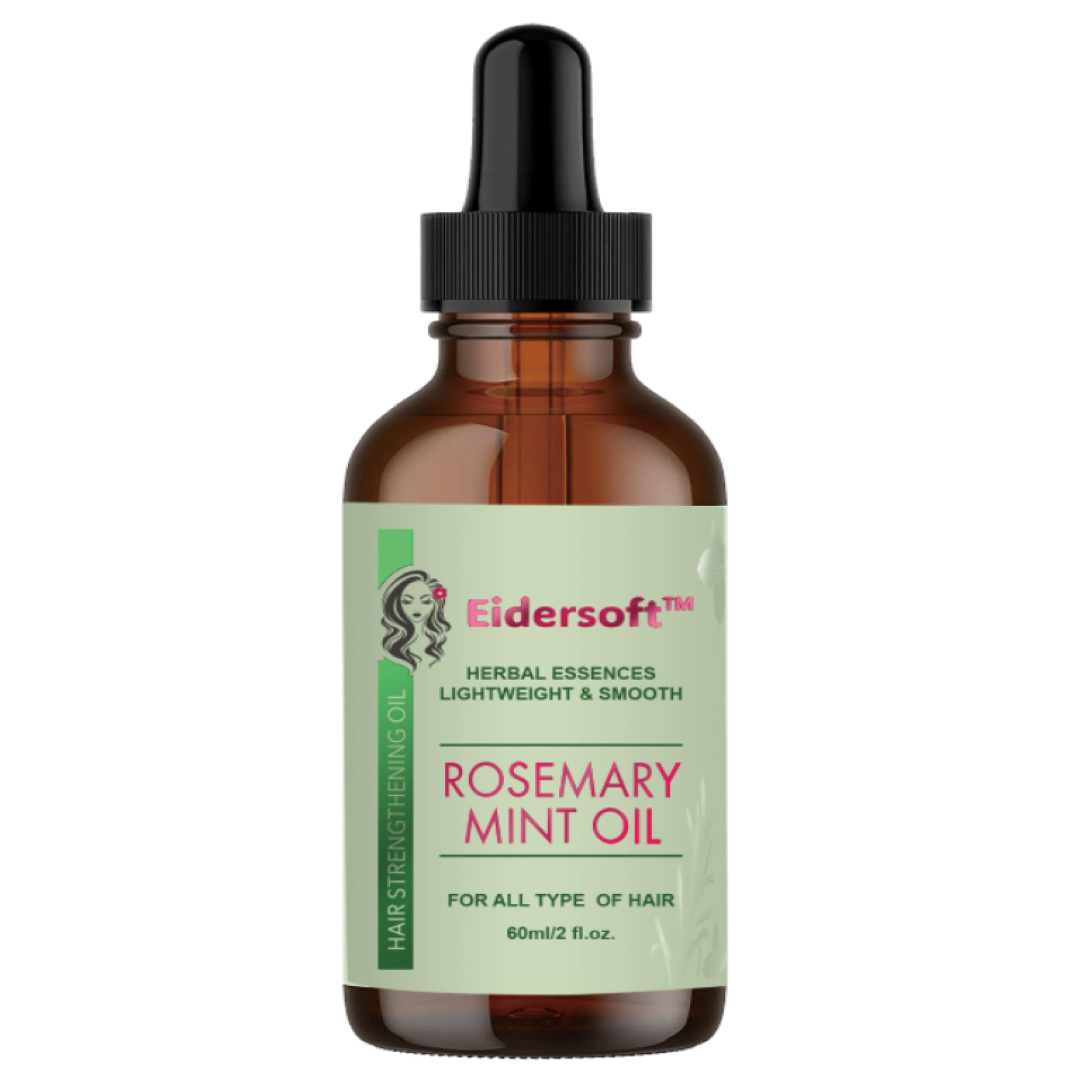 Amazon.com: Eidersoft Rosemary Mint Scalp & Hair Strengthening Oil ...
