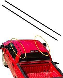 Gledewen Rubber Roof Weatherstrip Pair, Compatible with 2007-2021 ...