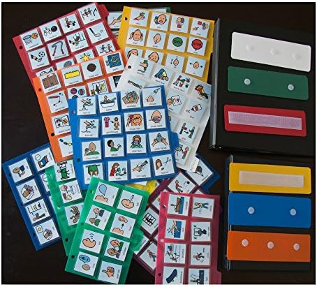2 Communication Books plus 400 Pecs Cards for Autism Apraxia Aba ...
