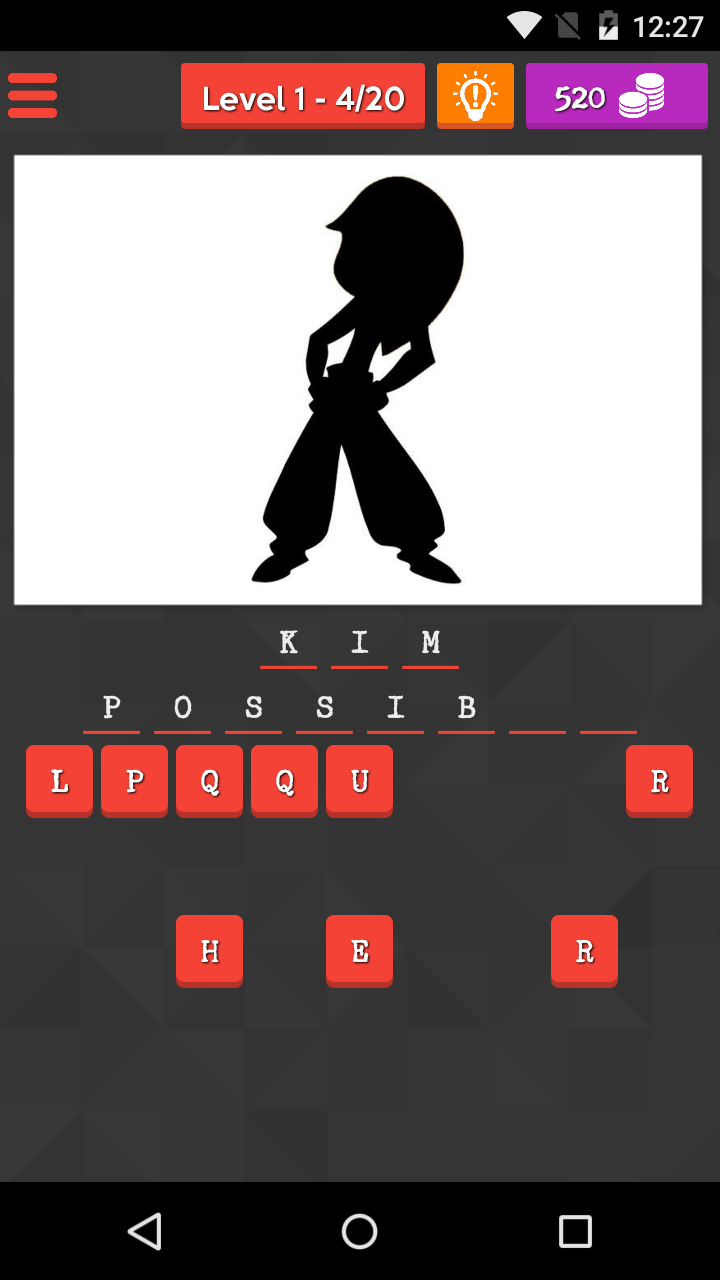 Cartoon Shadow Quiz - App on Amazon Appstore