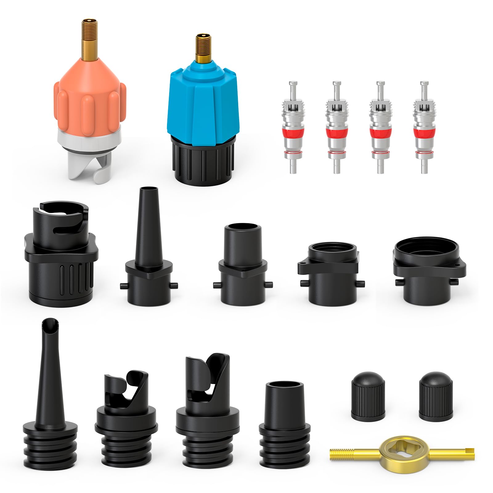 Amazon.com: MEANLIN Inflatable SUP Pump Adaptor, Blue and Red Air Pump ...