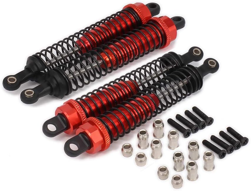 Amazon.com: 4Pcs RC Adjustable Shocks Absorber Springs Set Upgrade ...