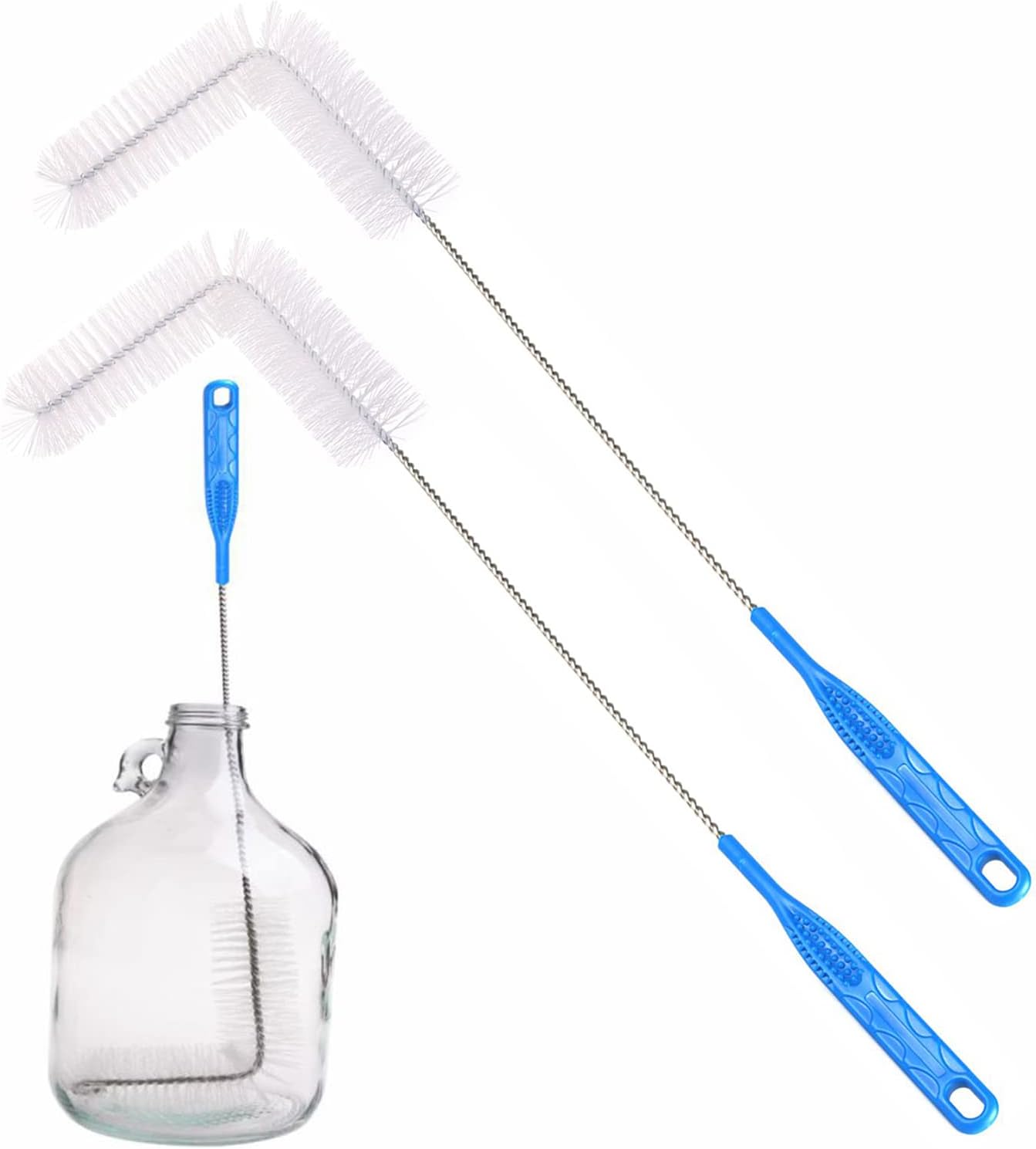 Amazon.com: VINUM Carboy Cleaner Brush 27" Long Bottle Brush for Water ...