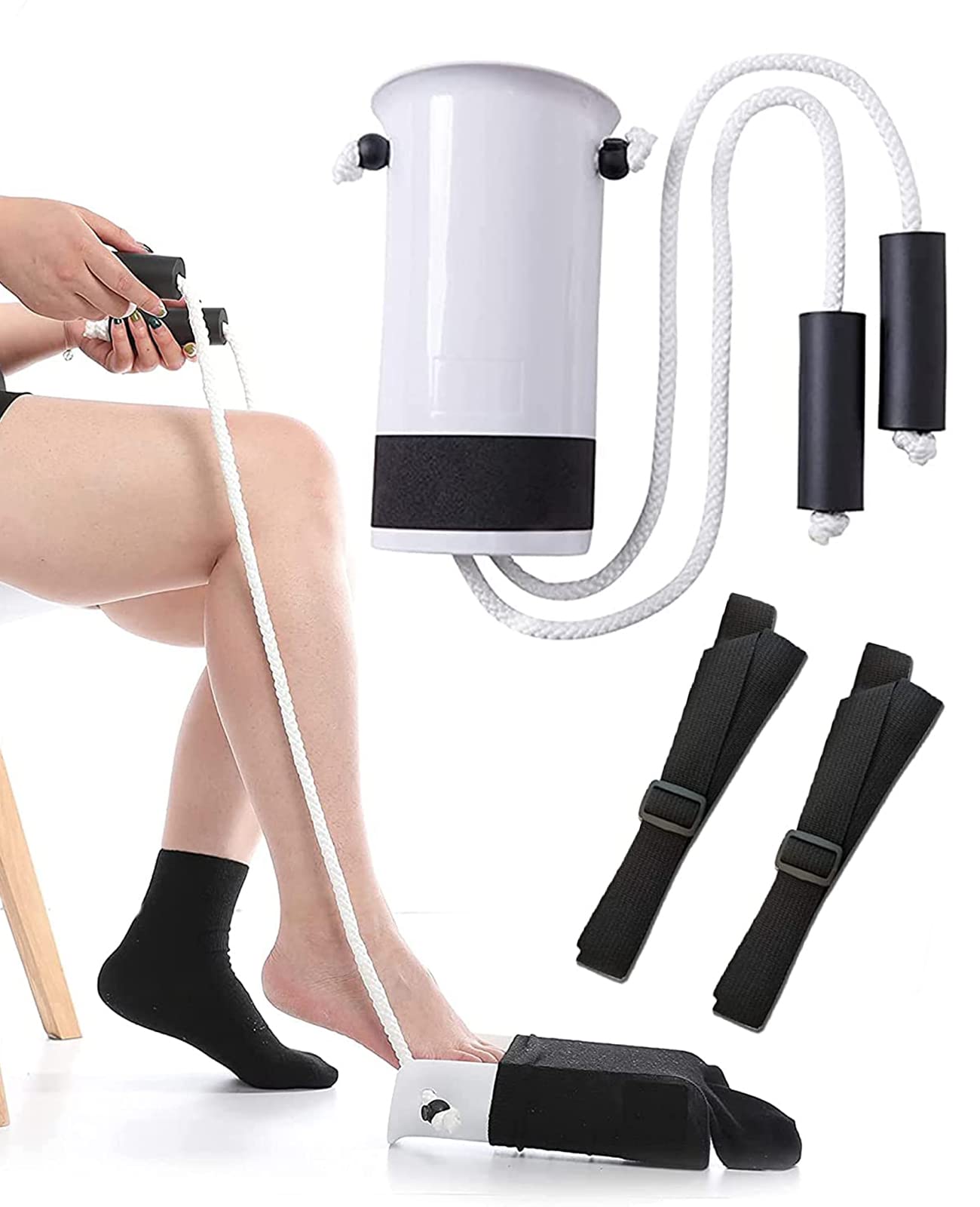 Fanwer sock aid | sock helper kit is sock assistant device for putting ...