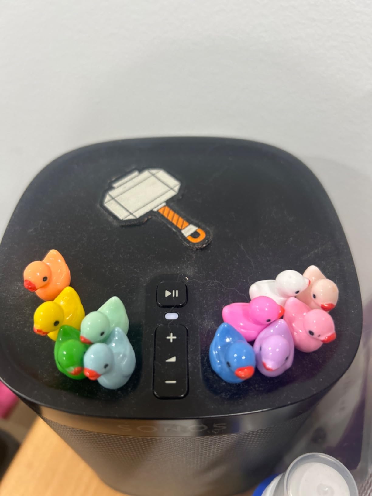 LOUHUA Mini Ducks 220 Pack Tiny Duck Figurines Bulk for Miniature ...