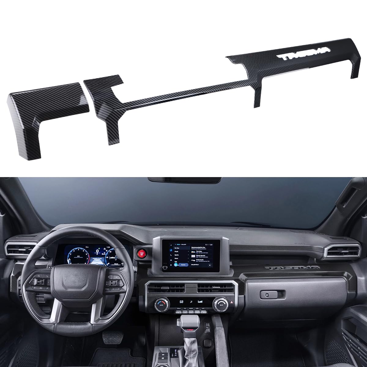 2025 Accessories Autorder Dashboard Cover Mat For 2024 2025 2026 / 2025 ...