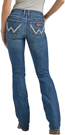 Wrangler Women's Retro Mae Mid Rise Bootcut Jean - Emma at Amazon Women's Jeans store