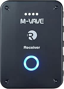 M-vave WP-9 Receptor recarregável de monitor de fone de ouvido sem fio 2.4G com suporte a volume ...