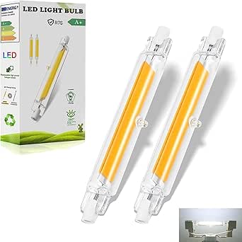 R7S Bulb 118mm LED Dimmable 20W, Light Bulb Linear 20W R7S 118mm ...