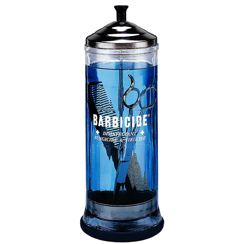 Amazon.com: Barbicide Tall Disinfecting Jar 37floz : Everything Else