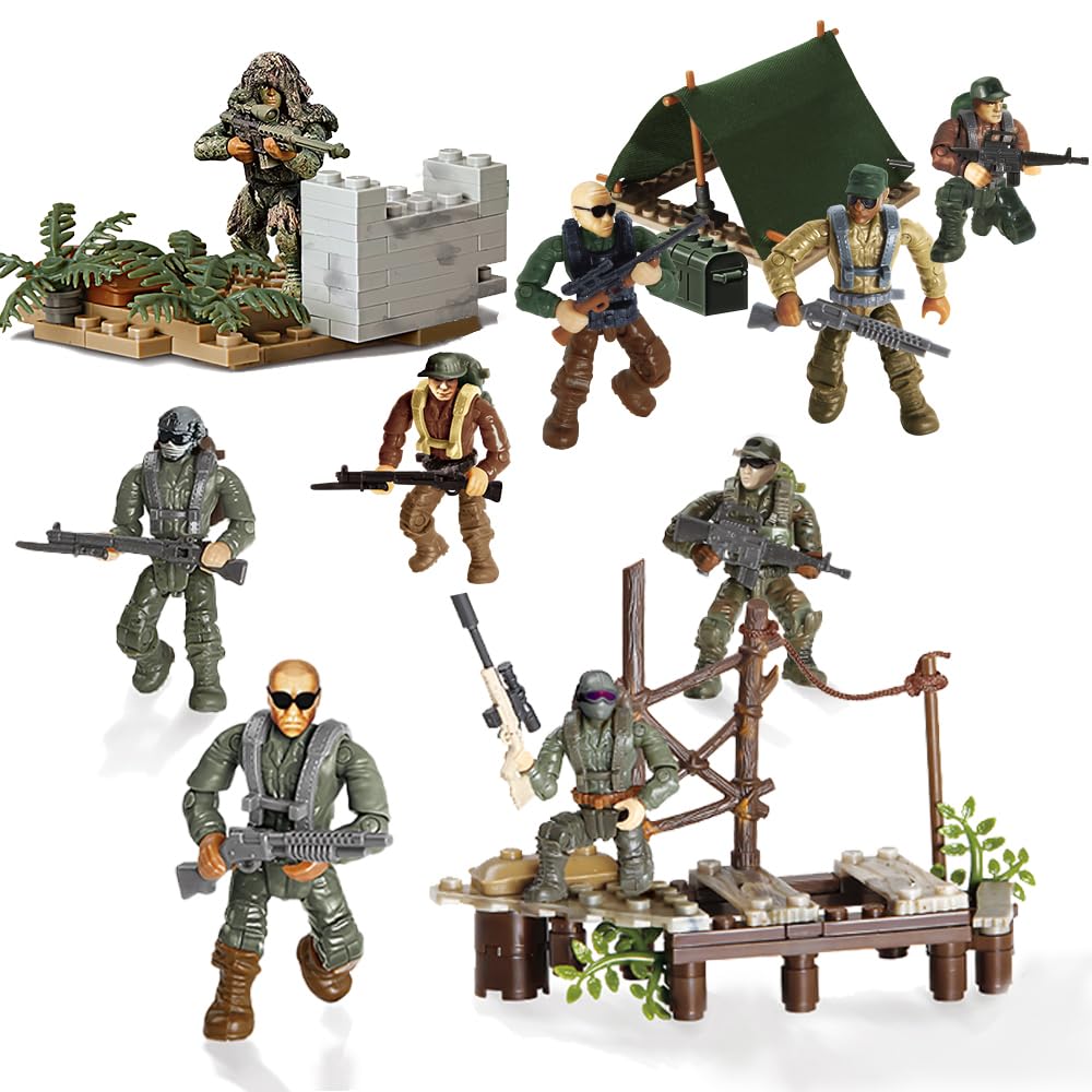 Mega Bloks Custom Army Soldiers