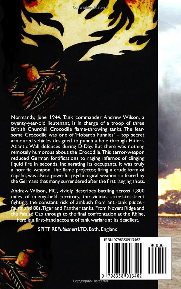 Snapklik.com : Flame Thrower: Memoir Of A Crocodile Tank Commander