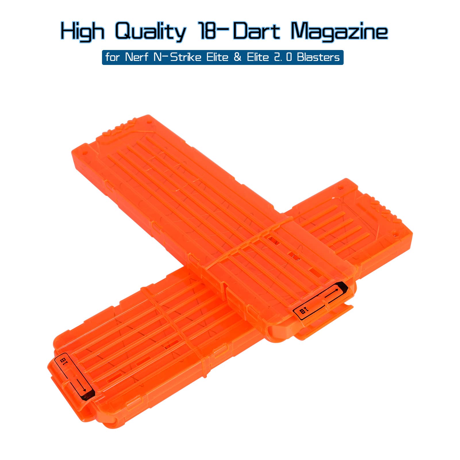 Snapklik.com : Lififun 2 Pack 18-Dart Quick Reload Clip Magazine For ...