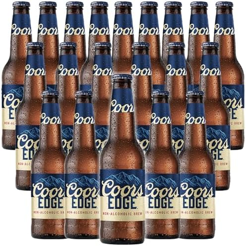 Amazon.com : Coors Edge Non-Alcoholic Beer - 20 Pack 12oz Bottles ...
