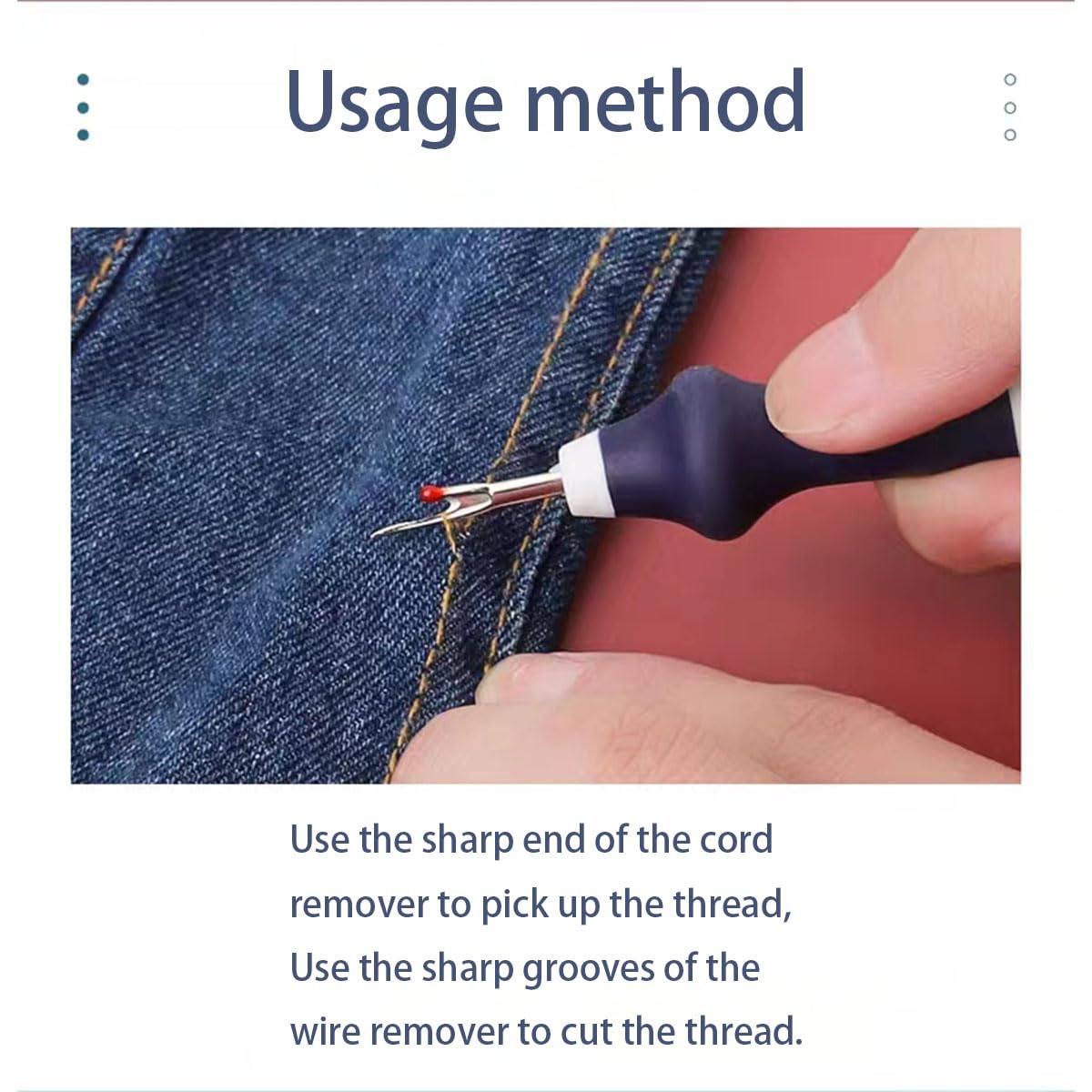 Snapklik.com : 8 PCS Ergonomic Grip Seam Ripper, Colorful Seam Ripper ...