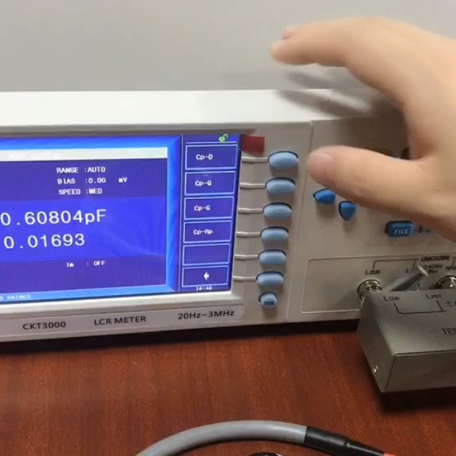 Watch CKT3000 Precision Digital LCR Meter 20Hz~3MHz on Amazon Live