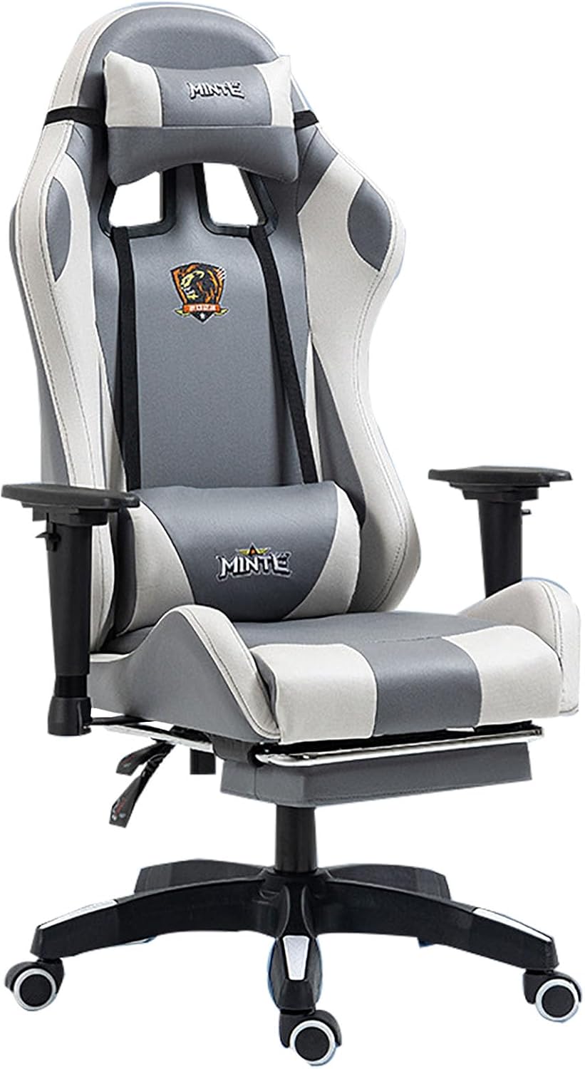 Amazon.com: Gaming Chair with Lifting Armrests Technology Fabric Gaming ...