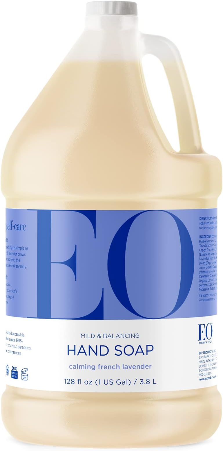 Amazon.com : EO Liquid Hand Soap Refill, 1 Gallon, French Lavender ...