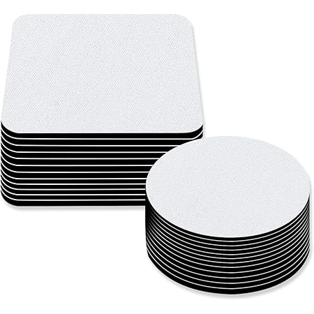 Amazon.com: Sublimation Coasters Blanks, Heat Transfer Blank Coasters ...
