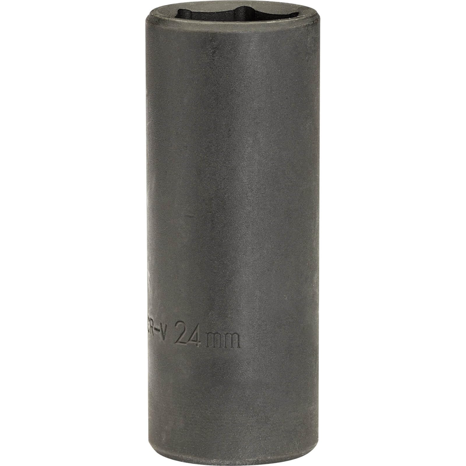 Draper Expert HI-TORQ 1/2" 24mm Deep Impact Socket | 6 Point Hex Socket ...