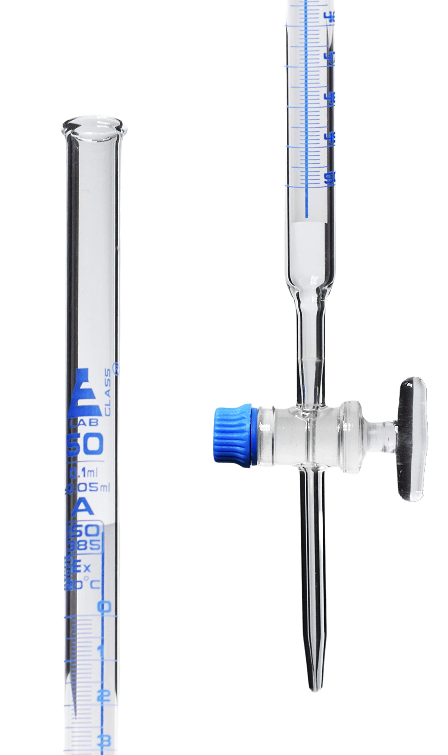 EISCO Lab Burette, 50mL - Schellbach Design for Accurate Miniscus ...