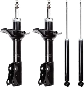 Amazon.com: Shocks for Toyota ANGLEWIDE Front Rear Shocks Absorbers ...