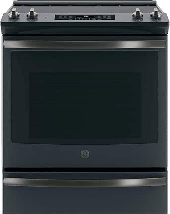 Amazon.com: GE JS760FLDS Black Slate Series 30 Inch Slide-in Electric ...