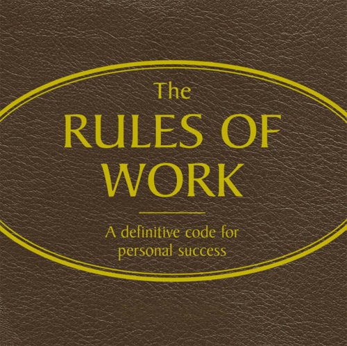 Rules of Work: Richard Templar: 9780273705703: Amazon.com: Books