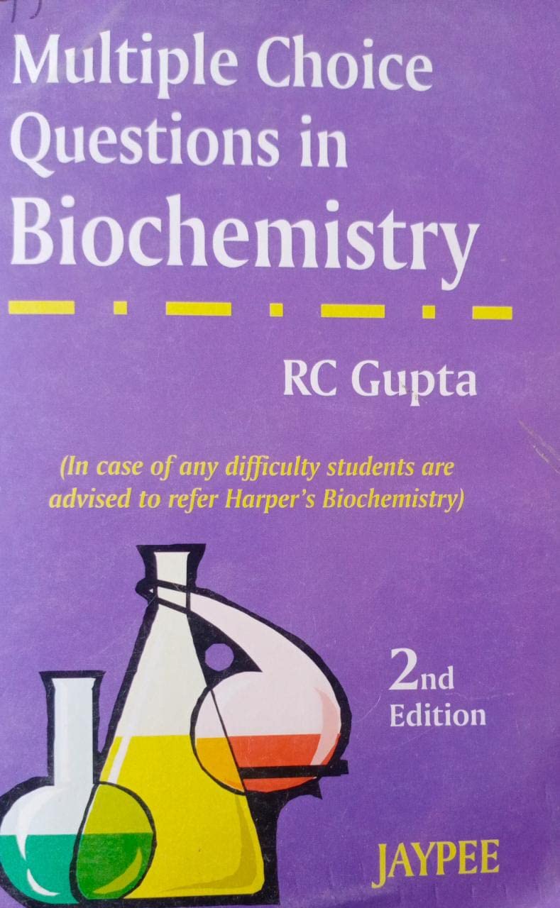 Amazon.in: Buy Multiple Choice Questions In Biochemistry By RC Gupta ...
