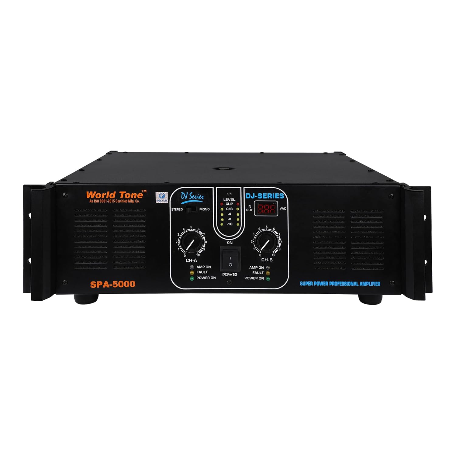 World Tone SPA-5000|Super Power Amplifier with Cooling Front to Rear ...
