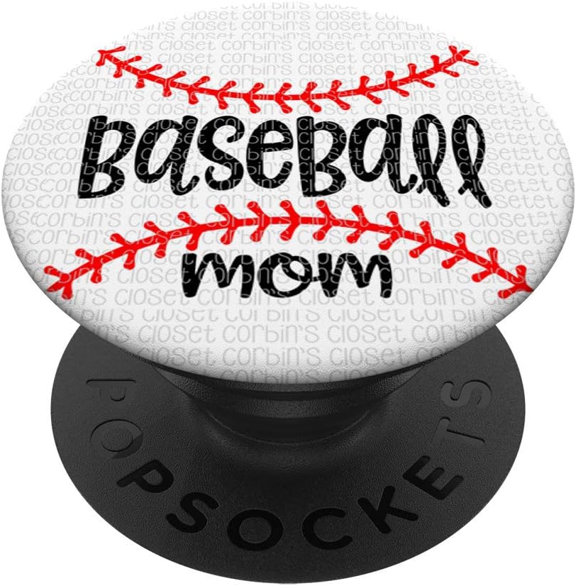 Amazon.com: Baseball Mom Pop Sockets Grip Stand : Cell Phones & Accessories