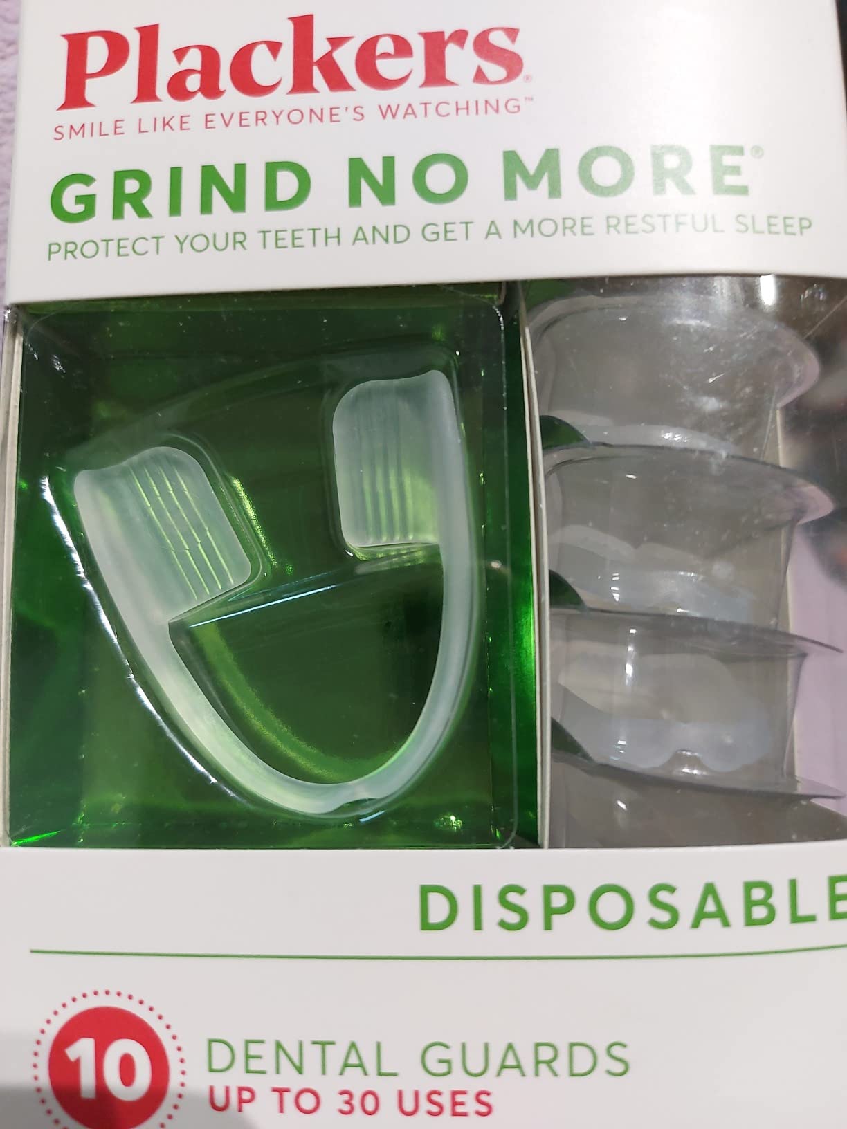 Plackers Grind No More Night Guard, Nighttime Protection for Teeth ...